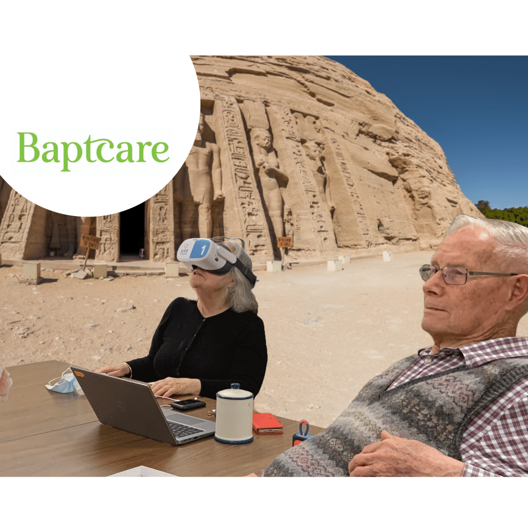 Rediscovering Egypt: Jim's Journey Through Time with VR at Baptcare Karana - SilVR Adventures